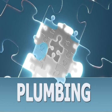 LECTURE 5 plumbing.pptx | Home Appliances | Home & Garden