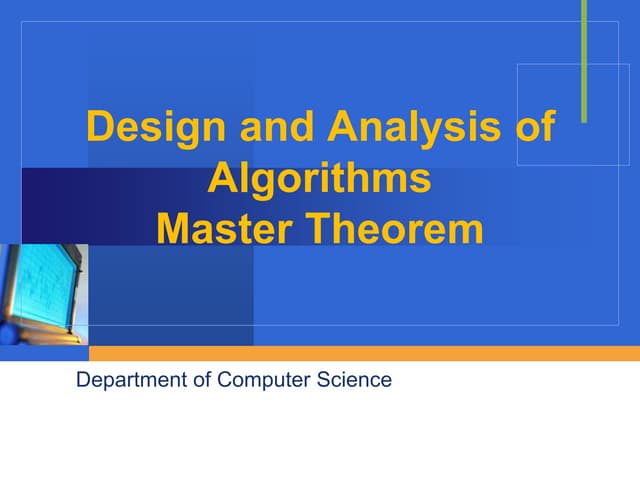 Lecture 5_ Sorting and order statistics.pptx Lecture 5_ Sorting and order statistics.pptx