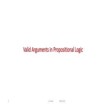 Valid Arguments | PPTX | Chemistry | Science