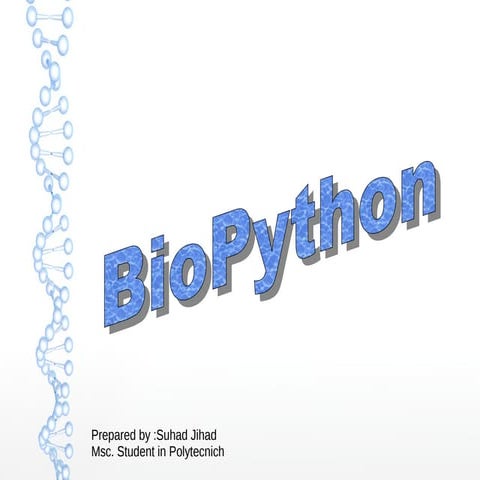 BioPython | ODP | Programming Languages | Computing