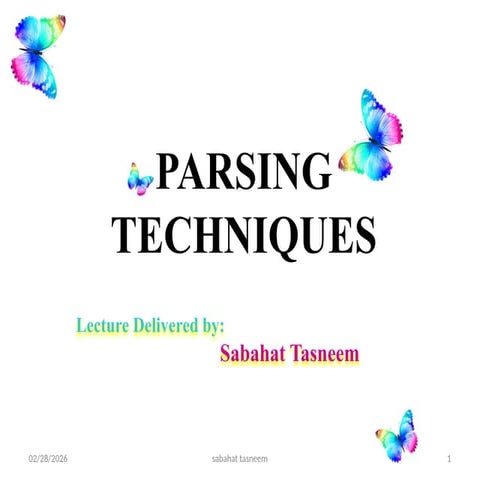 Types of Parser | PPTX