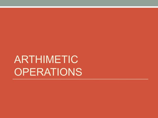 Lecture 6 adder (hardware circuit) | PPT Lecture 6 adder (hardware circuit) | PPT