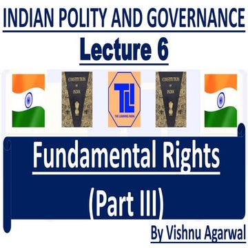 Lecture 6 fundamental rights | PPT