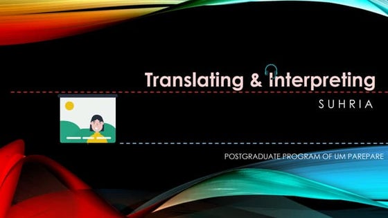 Translation and Interpretation | PPTX | Web Conferencing | Computer Software and Applications