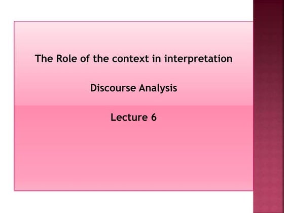 Constatives & performatives | PPT