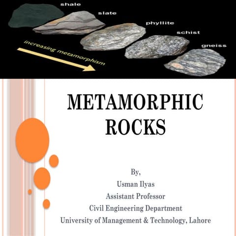 Lecture 6 Metamorphic Rock in Geology.pptx