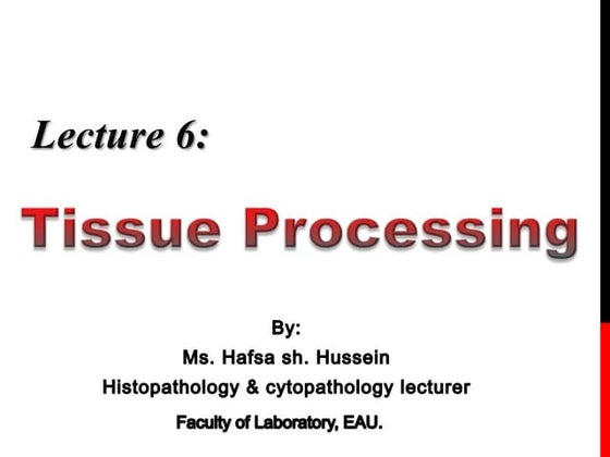 Preparation of histological slide | PPT