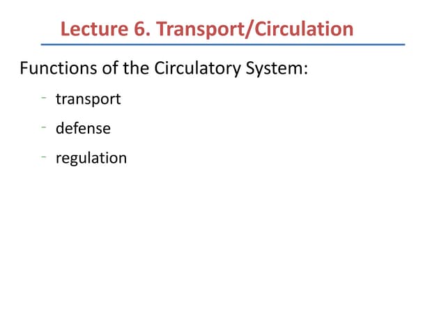 Avian circulatory system | PPTX