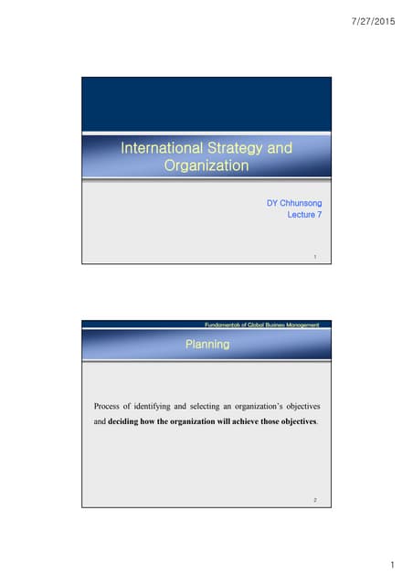 9e daft chapter_7_strategy_formulation_and_implementation | PPT