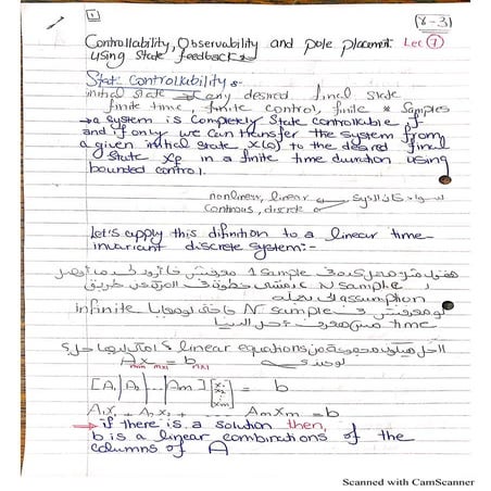 Lecture 7 control | PDF