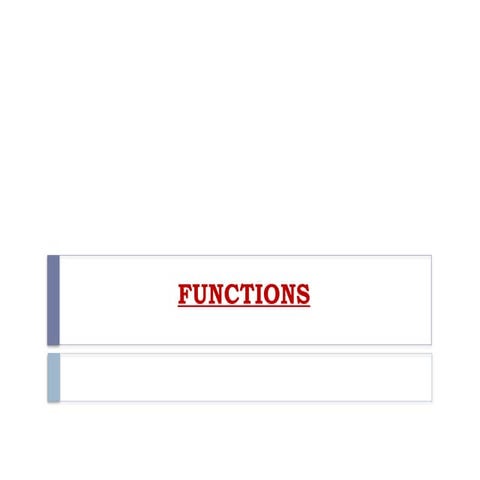 Functions it's types and relations etc... | PPTX