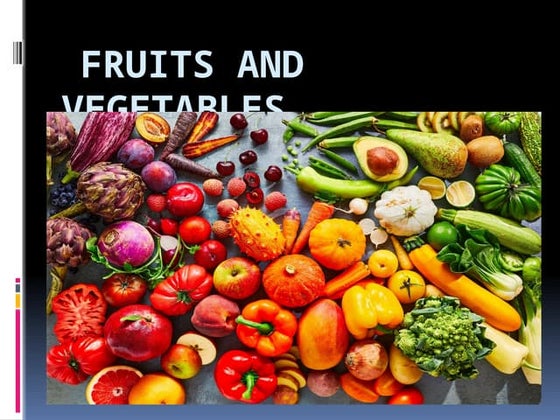 Basic principles of vegetables cookery | PPTX | Gardening | Home & Garden