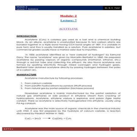 Lecture 7-Acetylene manufacturing processes .pdf
