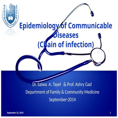 Introduction of Communicable Disease Epidemiology.ppt