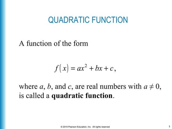 LESSON-Effects of changing a,h and k in the Graph of Quadratic Function | PPTX | Physics | Science