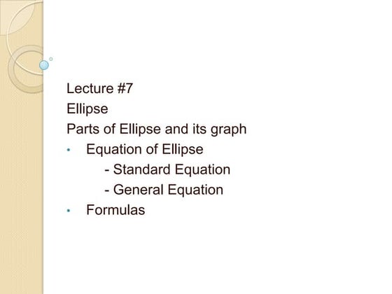 Solid mensuration lecture #1 | PPTX