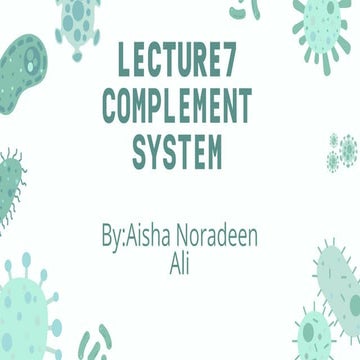 Lecture7 Complement system.pdf.pdf جامعة الشاطئ | PDF