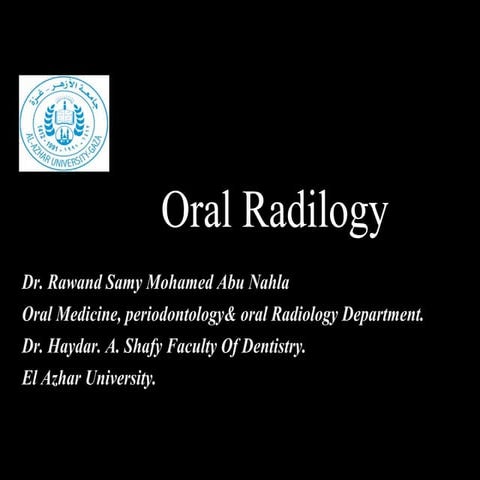 Lecture 7 dental x ray film, processing and processing errors lecture 7 ...