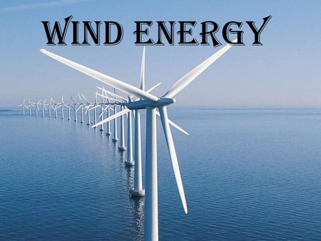 Lecture #7, Introduction to wind Enerrgy.pptx Lecture #7, Introduction to wind Enerrgy.pptx