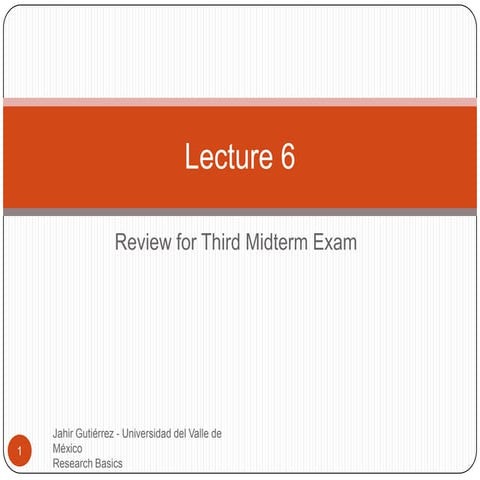 Review for 3rd mid term | PPTX
