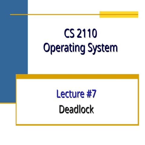 Lecture 8 - Memory Management. It deals with memory management | PPT