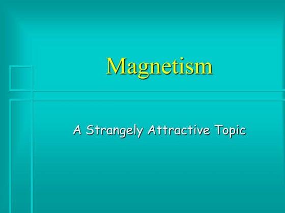 Timeline of Magnetism.pptx