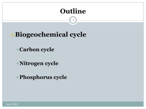 The carbon cycle ppt and how it works in life | PPT