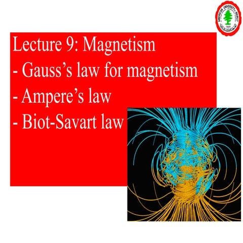 Magnetism Basic Introductory Presentation | PPTX