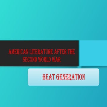 Lecture_beat generation of beat generation.pptx