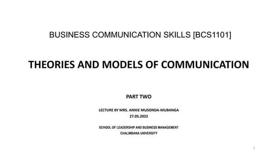 Purposive communication - types of communication | PPT