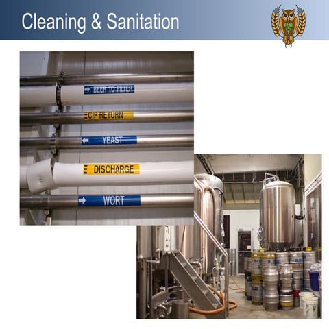 Lecture_CIP-Breweries-PrinciplesCleaning and sanitation | PPTX