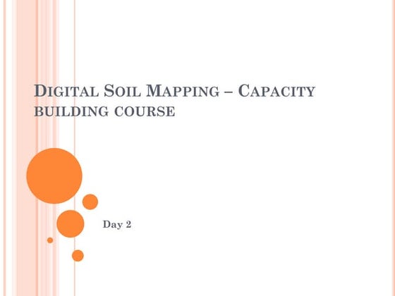 DEVELOPMENT OF SOIL PROFILE MAP FOR SOIL BEARING CAPACITY : A CASE ...