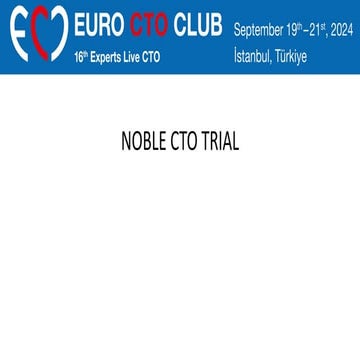 16th Experts Live CTO: LIVE CASE 17 – From Medical Park Florya Hospital ...