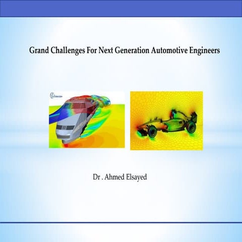 challenges for next generation automotive engineers | PDF