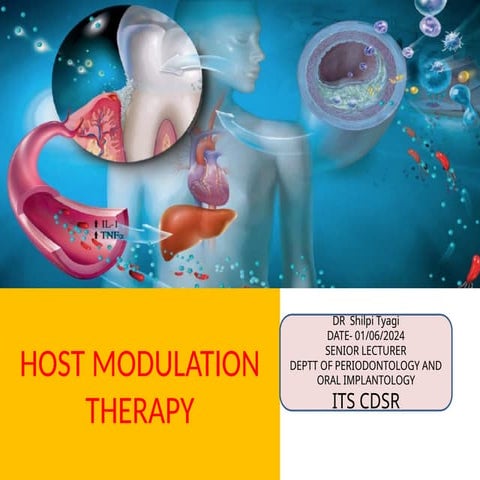 HOST MODULATION THERAPY:an advancement.pptx