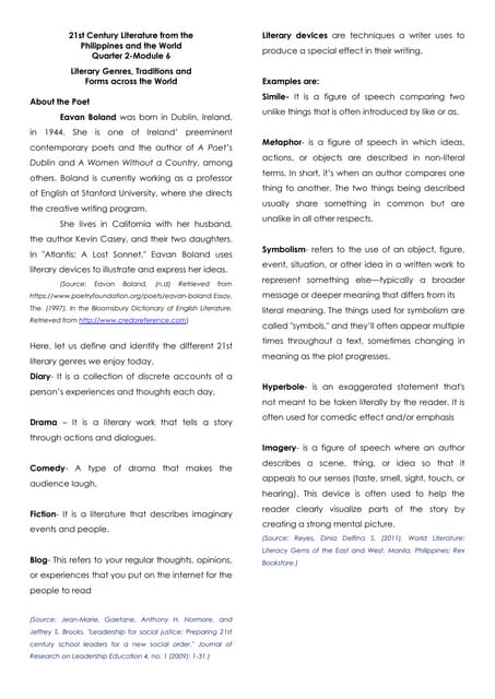 Literary Genres, Traditions, and Forms Across the World.pptx