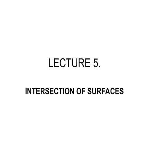 Lecture Interpenetration and intersection of solid(0).ppt