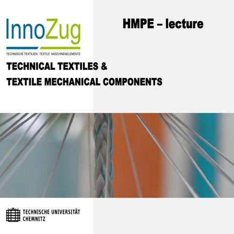 Technical Textiles & Textile Mechanical Components | PPTX