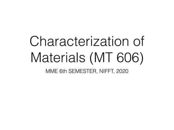 Scanning Electron Microscope- Energy - Dispersive X -Ray Microanalysis ...