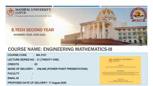 Lecture No 21 Permutations And Combinations Pptx