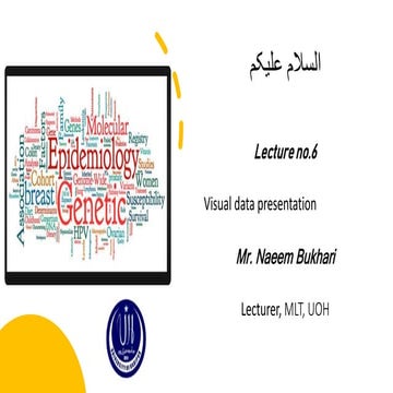 Lecture No.1.pptx. VISUAL DATA PRESENTATION TOOLS | PPTX