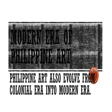 Arts and appreciation Lecture No. 3 Modern Era.pptx