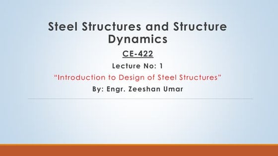 Design of compression members in steel structures - civil Engineering | PPTX | Physics | Science