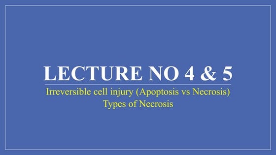Necrosis | PPT