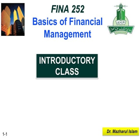 financial management and markets Lecture Note-1.ppt