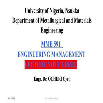 Lecture note 3 on Engineering Management. MME 591 pptx.pptx