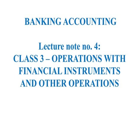 GRAP 104 - Financial Instruments Comprehensive Overview | PPT