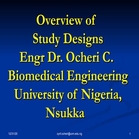 Lecture note on Over view of Research study.ppt