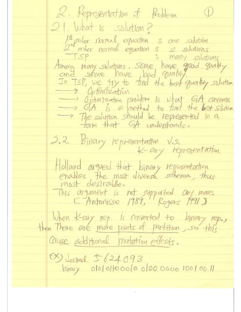 Evolutionary Computation Lecture Notes02 Pdf