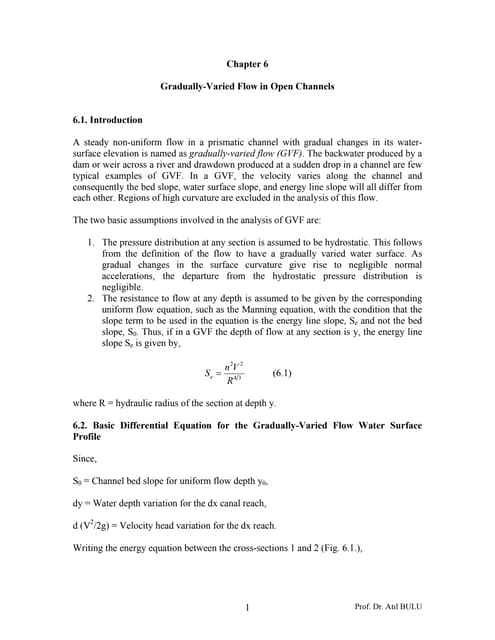 05 gradually varied flow slide | PDF